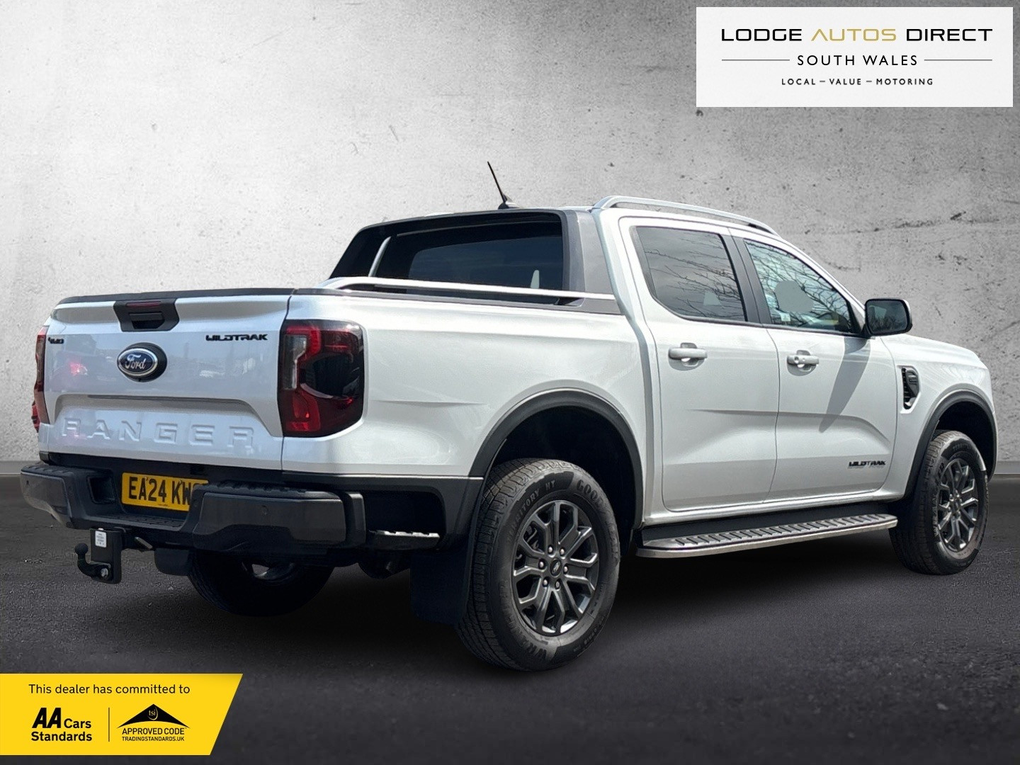 SOLD - Used FORD RANGER 2024 Silver in Neath, South Wales | Lodge Autos ...