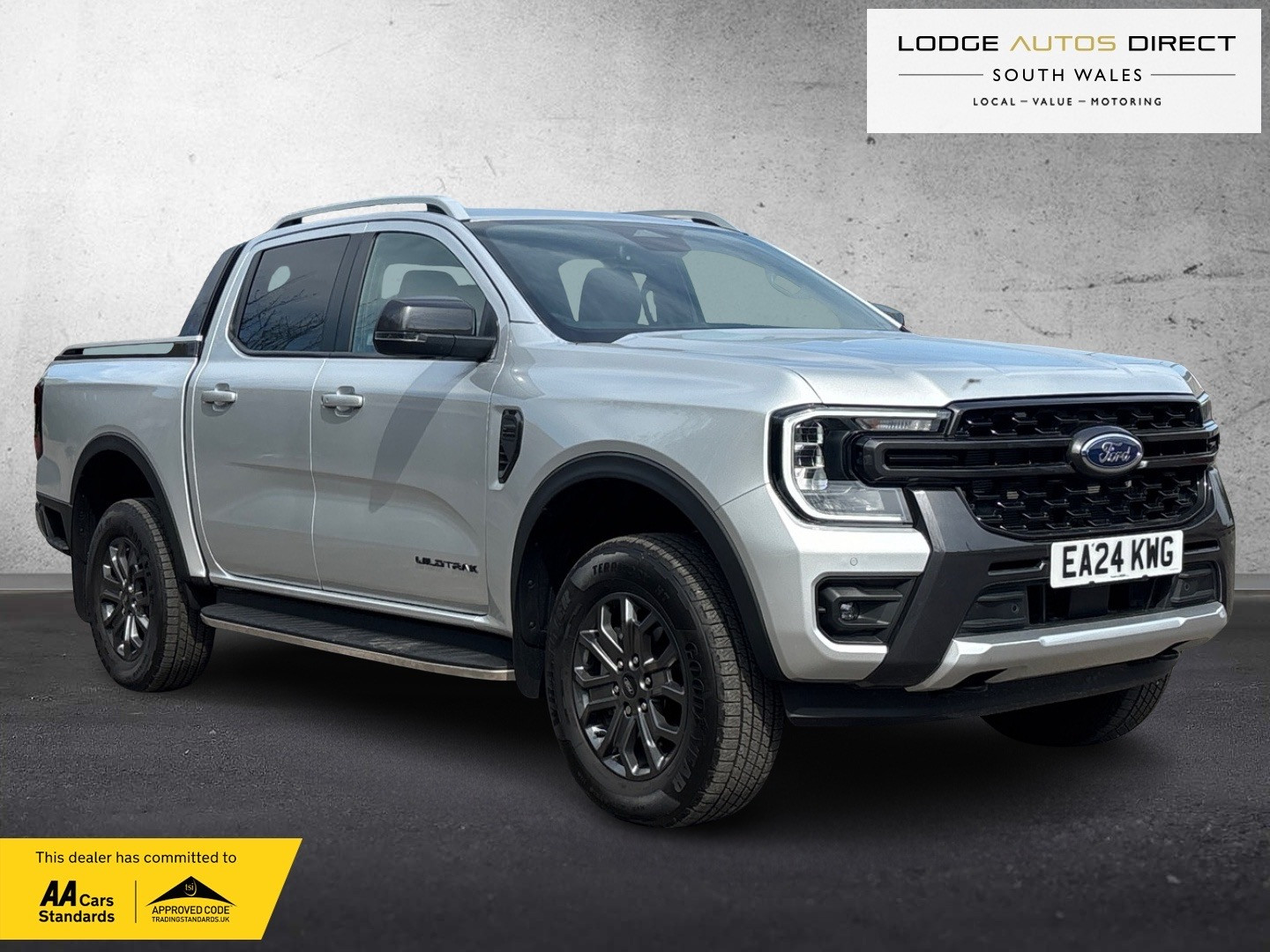 SOLD - Used FORD RANGER 2024 Silver in Neath, South Wales | Lodge Autos ...