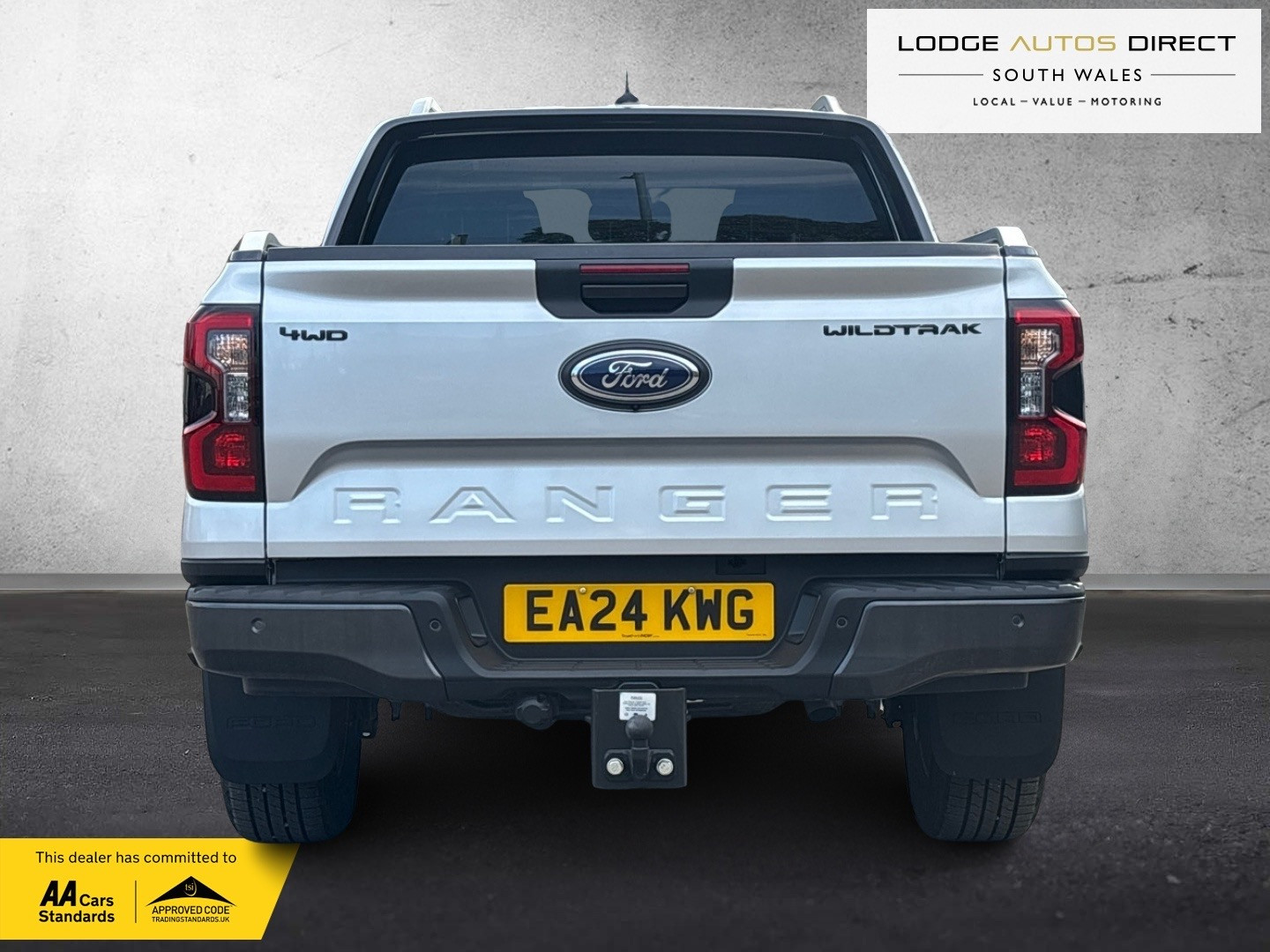 SOLD - Used FORD RANGER 2024 Silver in Neath, South Wales | Lodge Autos ...