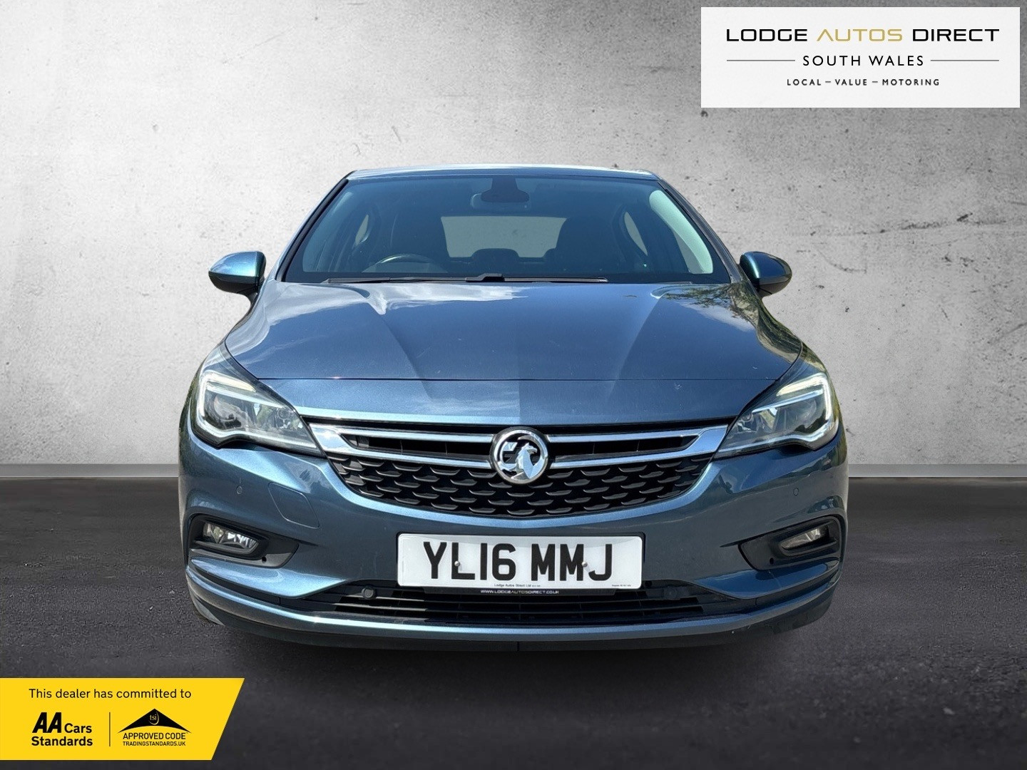 SOLD - Used VAUXHALL ASTRA 2016 Blue in Neath, South Wales | Lodge ...