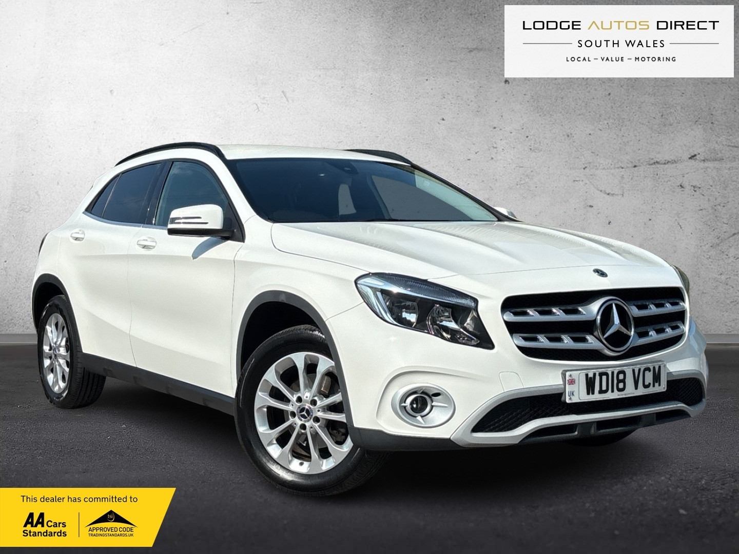 SOLD - Used MERCEDES-BENZ GLA CLASS 2018 White in Neath, South Wales ...